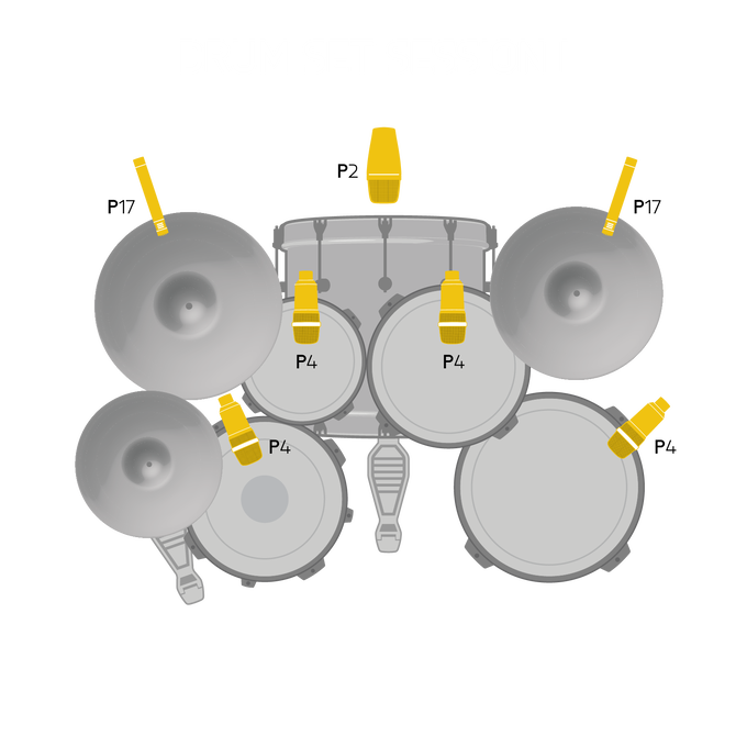 overhead drum kit